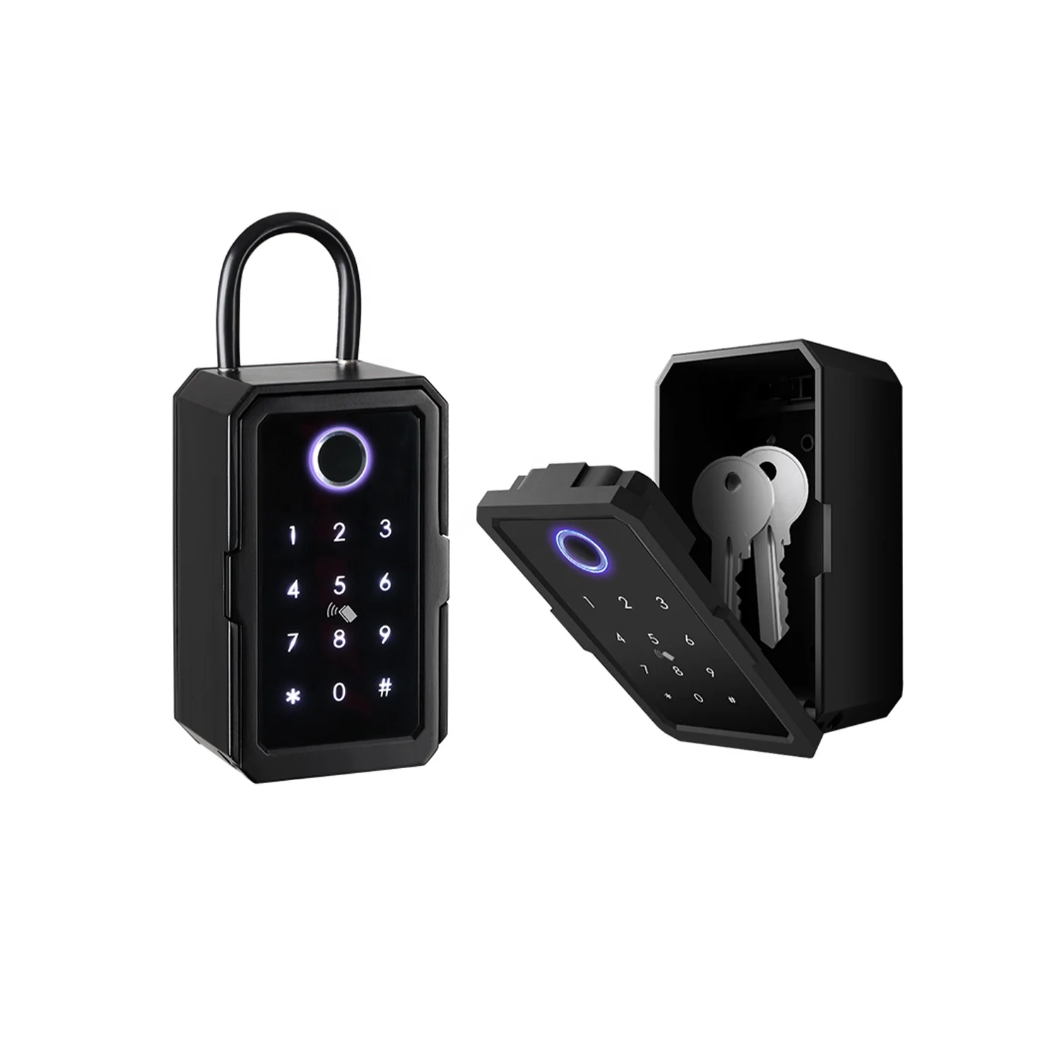 YOUHE Ttlock Smart Key Storage Boxes Finger Print Code Lockbox Entry ...