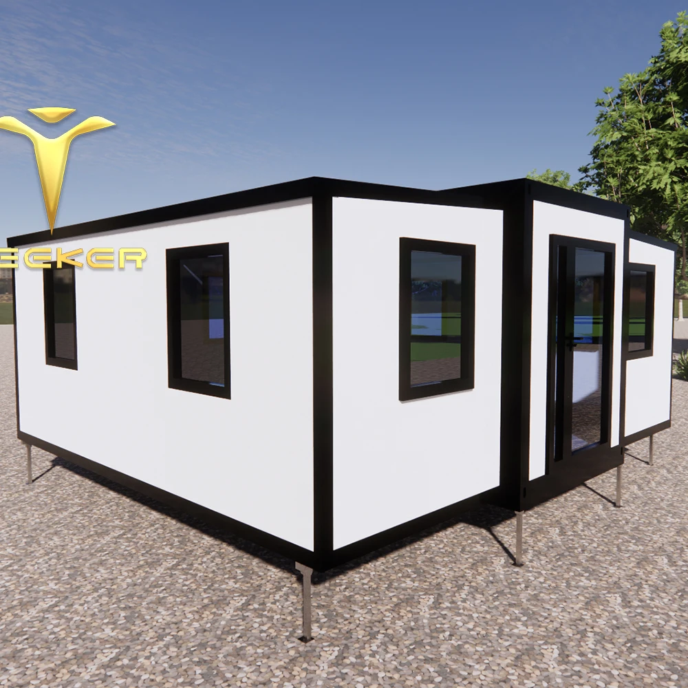 2 Bedroom Prefab And Shipping Container Homes With Modern Design For ...