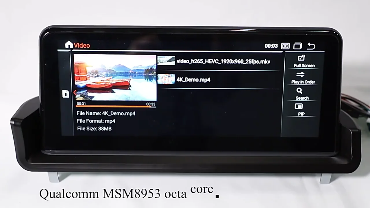 Kanor Msm8953 8core Cpu 4g Ram 64g Rom Carro Tela De Toque Android 10 Para Bmw 3-série E90 E91 ...