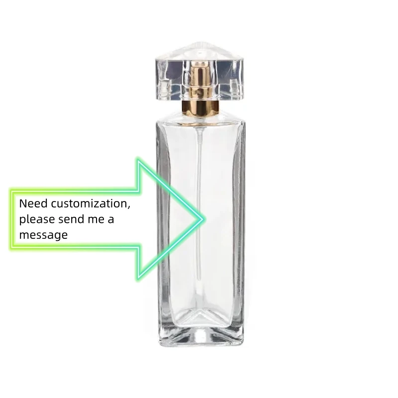 Factory Direct Triangle Perfume Bottle 30ml 45ml Glass Bottles Perfume ...