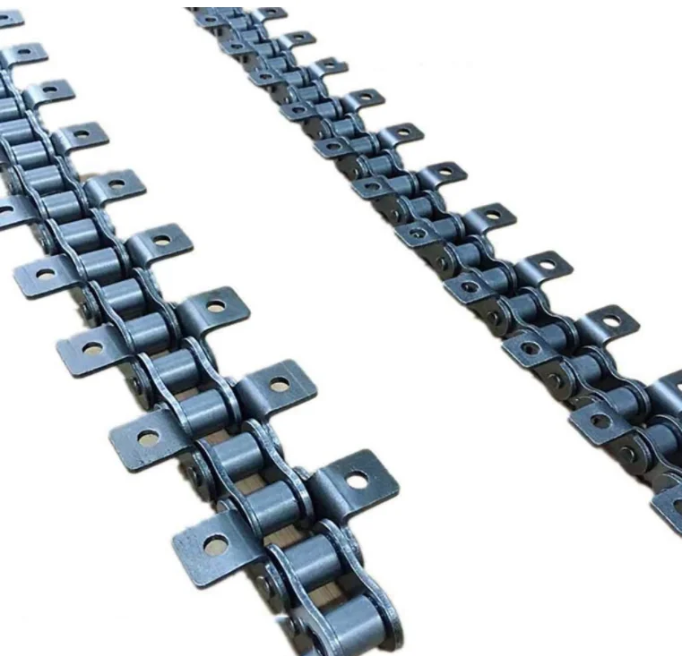 Underground Curved Slat Roller Diameter Conveyor Chain