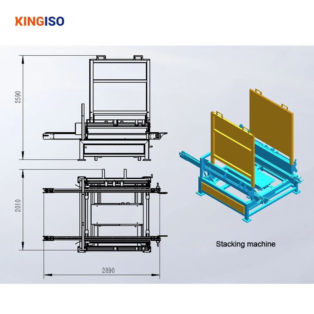 High Efficiency Euro Block Wood Pallets Nailer Machine