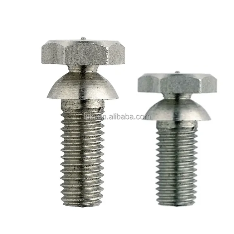 Stainless Steel A2 Break Away Screw - Torque Torsional Shear Bolt for ...