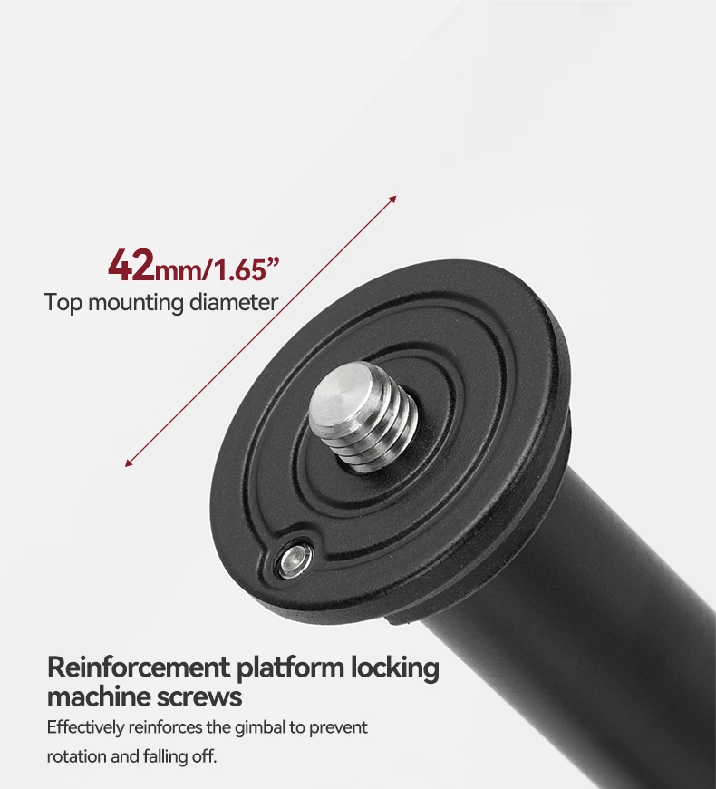 Tripod Center Column Extension Camera Mount Extender Telescopic Rod for ...
