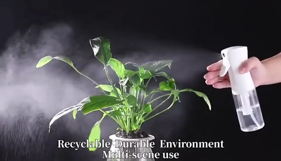 200ml 300ml 500ml Small Plastic Continuous Atomized Trigger Fine Mist ...