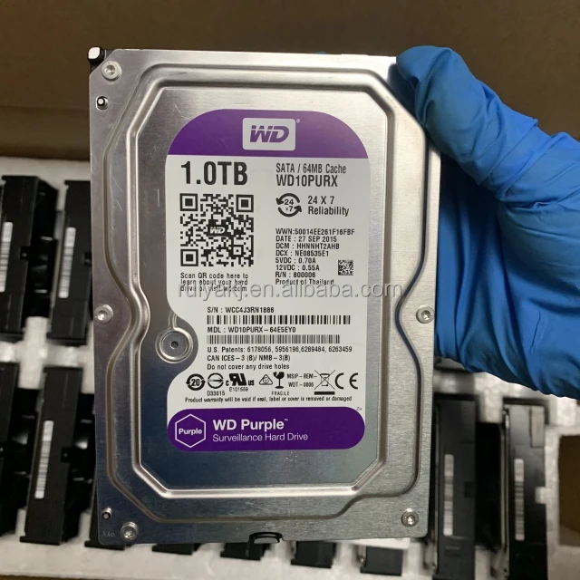 Purple Surveillance Hard Drive 1tb 2tb 3tb 4tb 6tb 8tb Sata 3.5" Hard ...