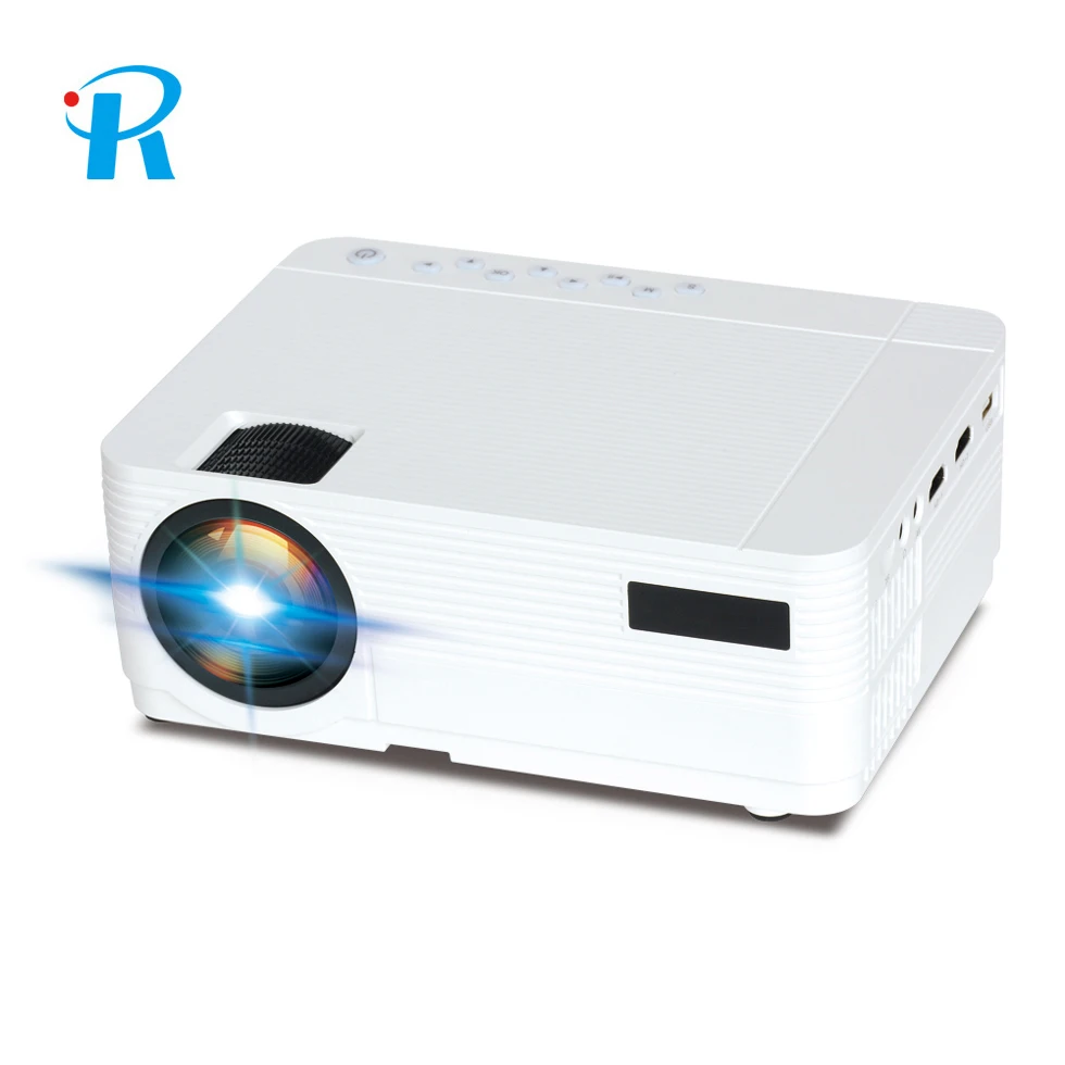 720p Mini Projector Wireless Screen Mirror With Mobile Phones Home ...