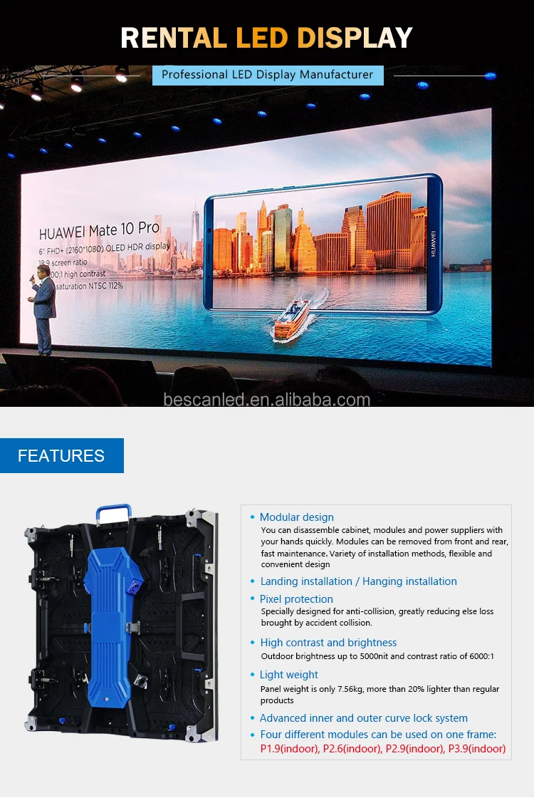 Full HD VFX VR Film Virtual Production Equipment Video Wall