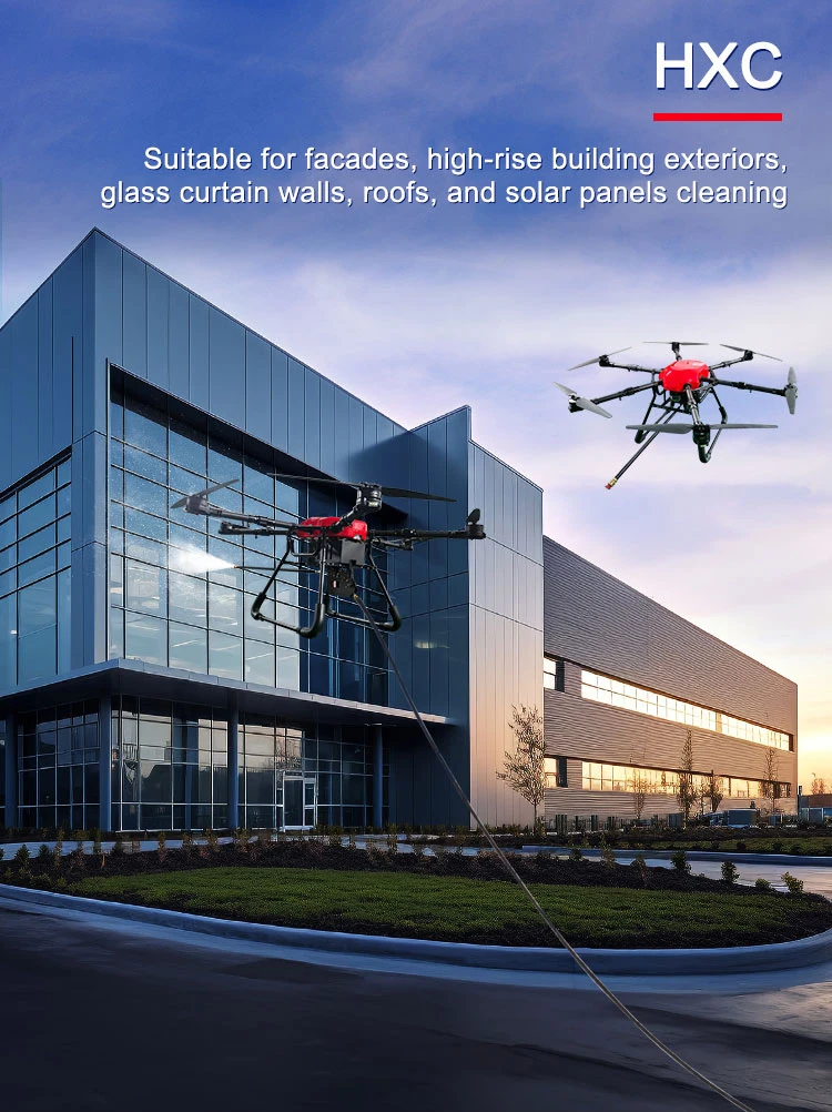 HXC Cleaning Drone - Heavy-Duty Aerial Cleaning Solutions