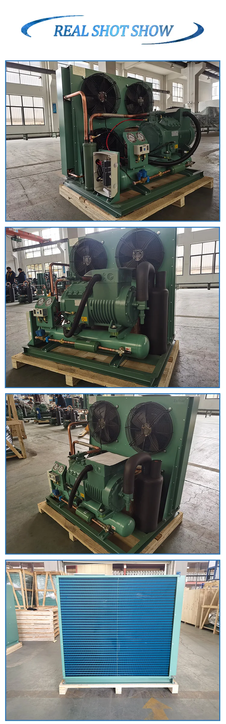 Sinocold 3phase 220v 60hz 10hp Condensing Unit With Bitzer Compressor ...