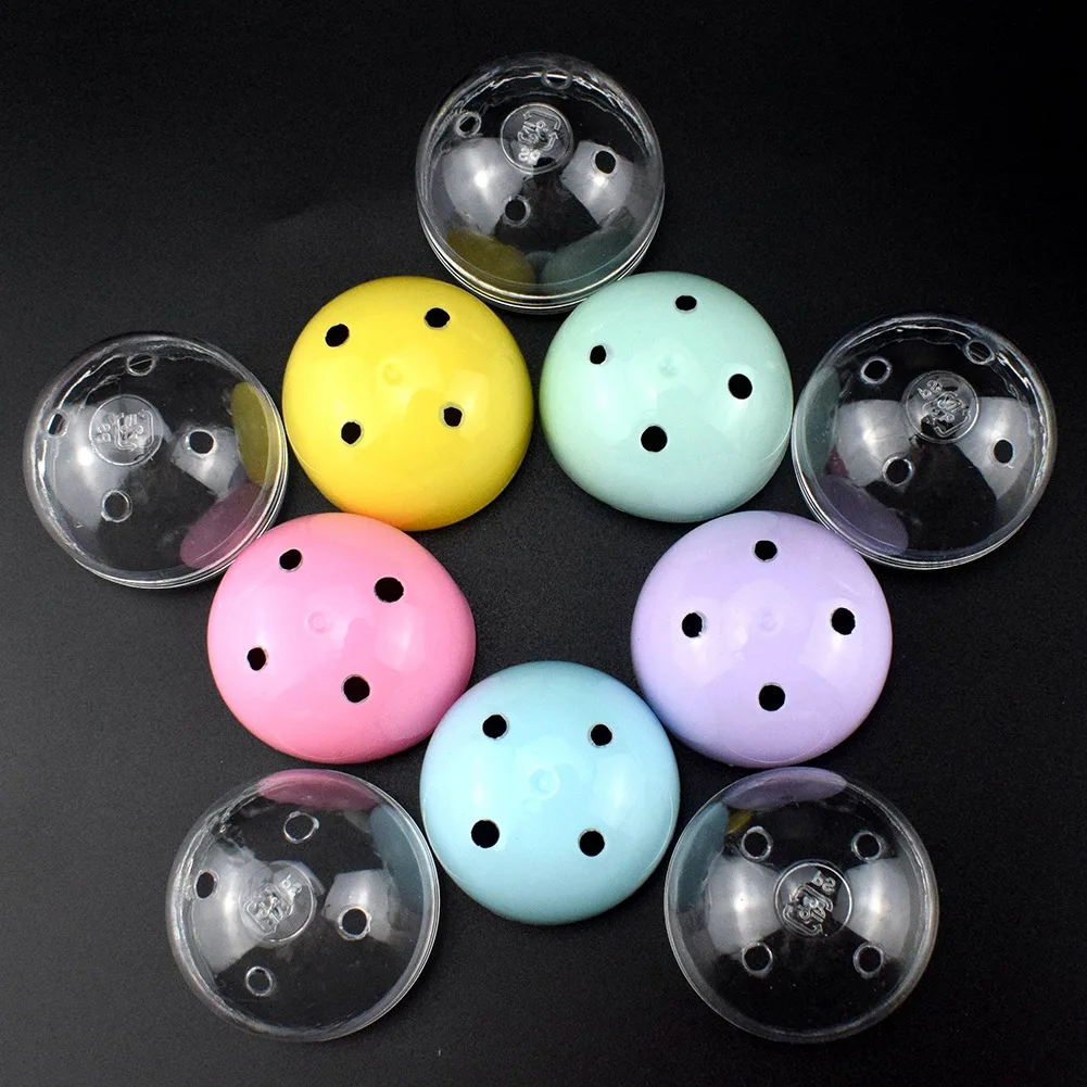 Macaron Color Gashapon Egg Twist Ball Coin Funny Eggs Oval Egg Twist ...