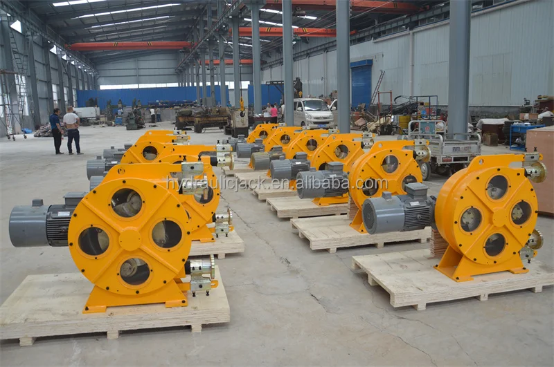 Sludge Suction High Viscosity Rubber Hose Peristaltic Pump