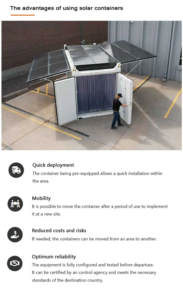 Commerical 1MW 2MW 5MW Container Bess Solar Battery Energy Storage ...