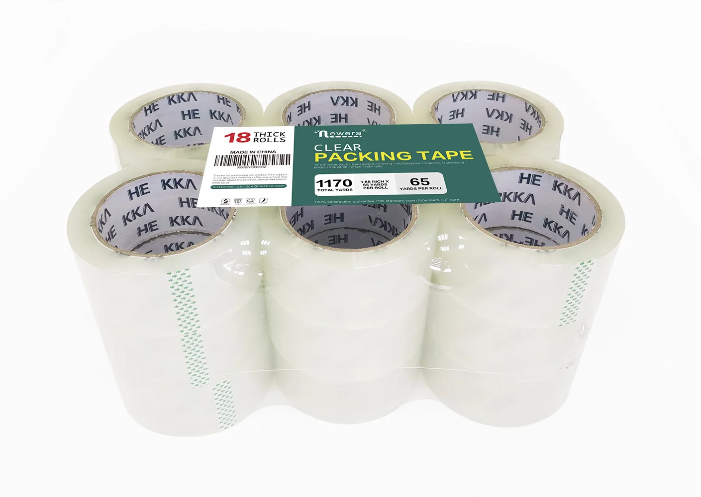 2 Inch Heavy Duty Packing Tape For Carton Sealing,Bag Sealing,Moving ...