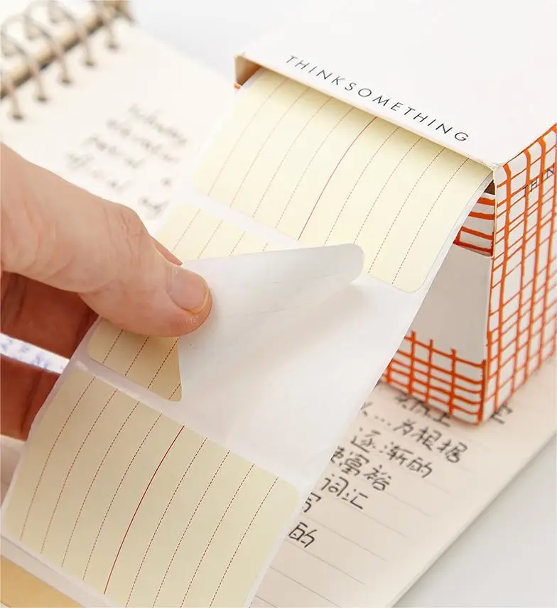 Personalized Sticky Notes Paper Roll Colorful Rolls Sticky Note ...