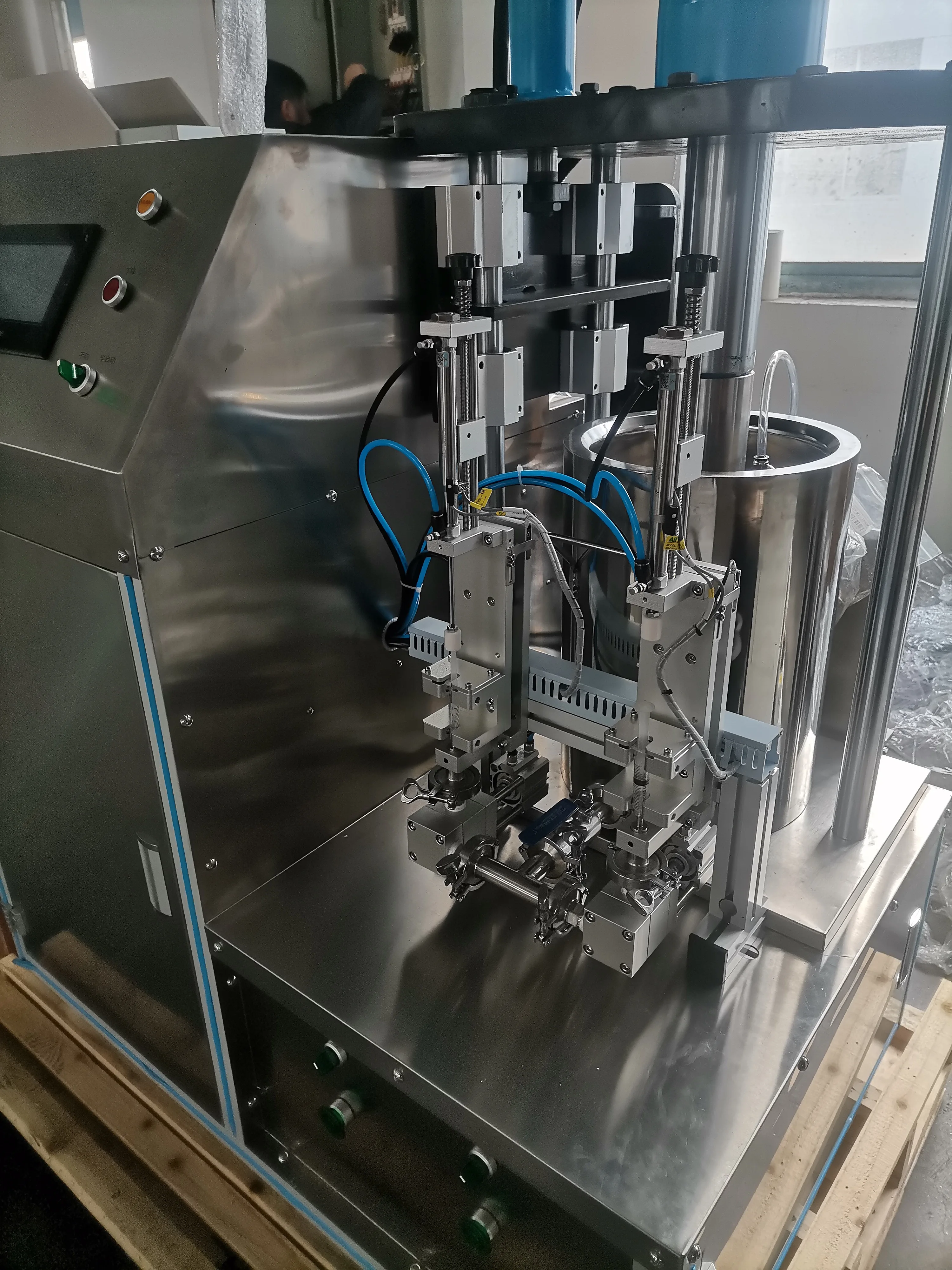 Syringe Filling Machine Semi Automatic Adhesive Filling Machine ...