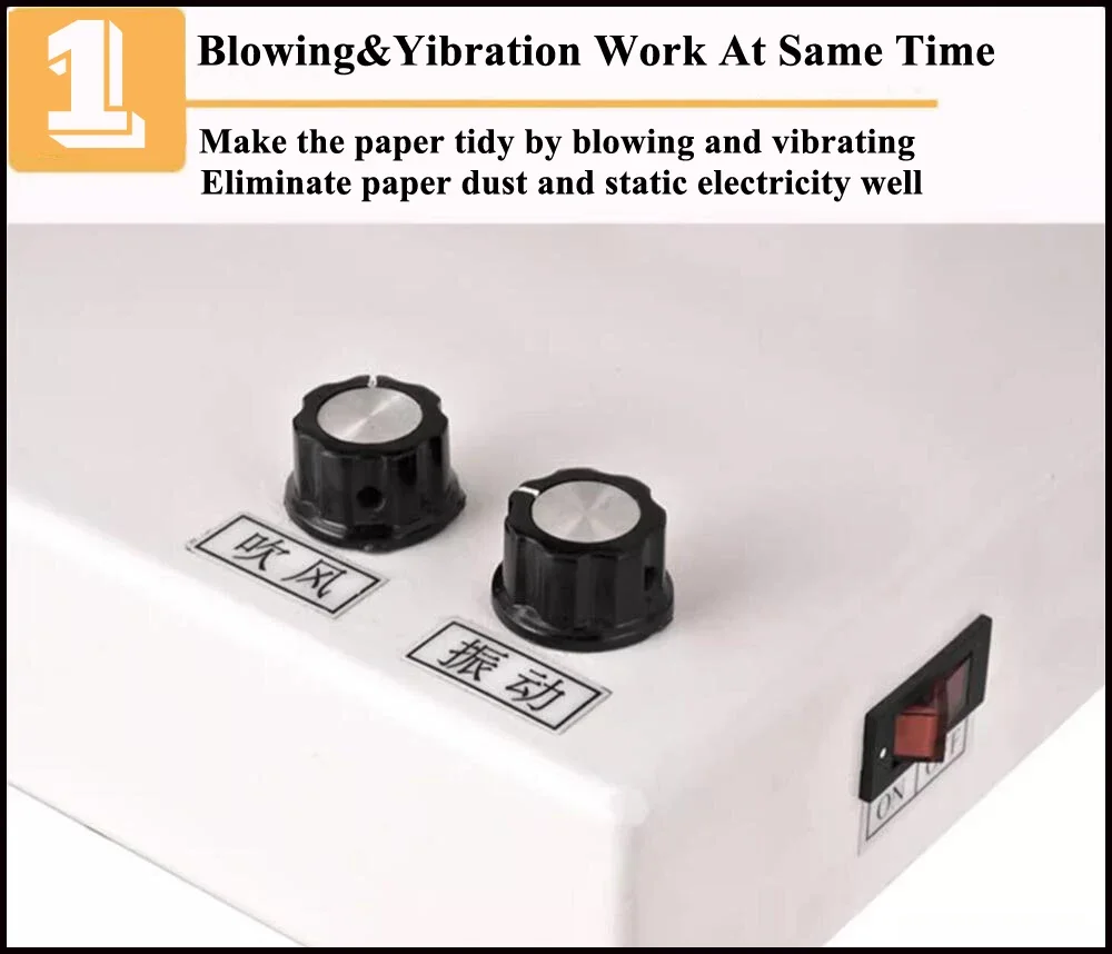 Automatic Paper Sorting Machine Destaticizing Paper Jogging Collator ...