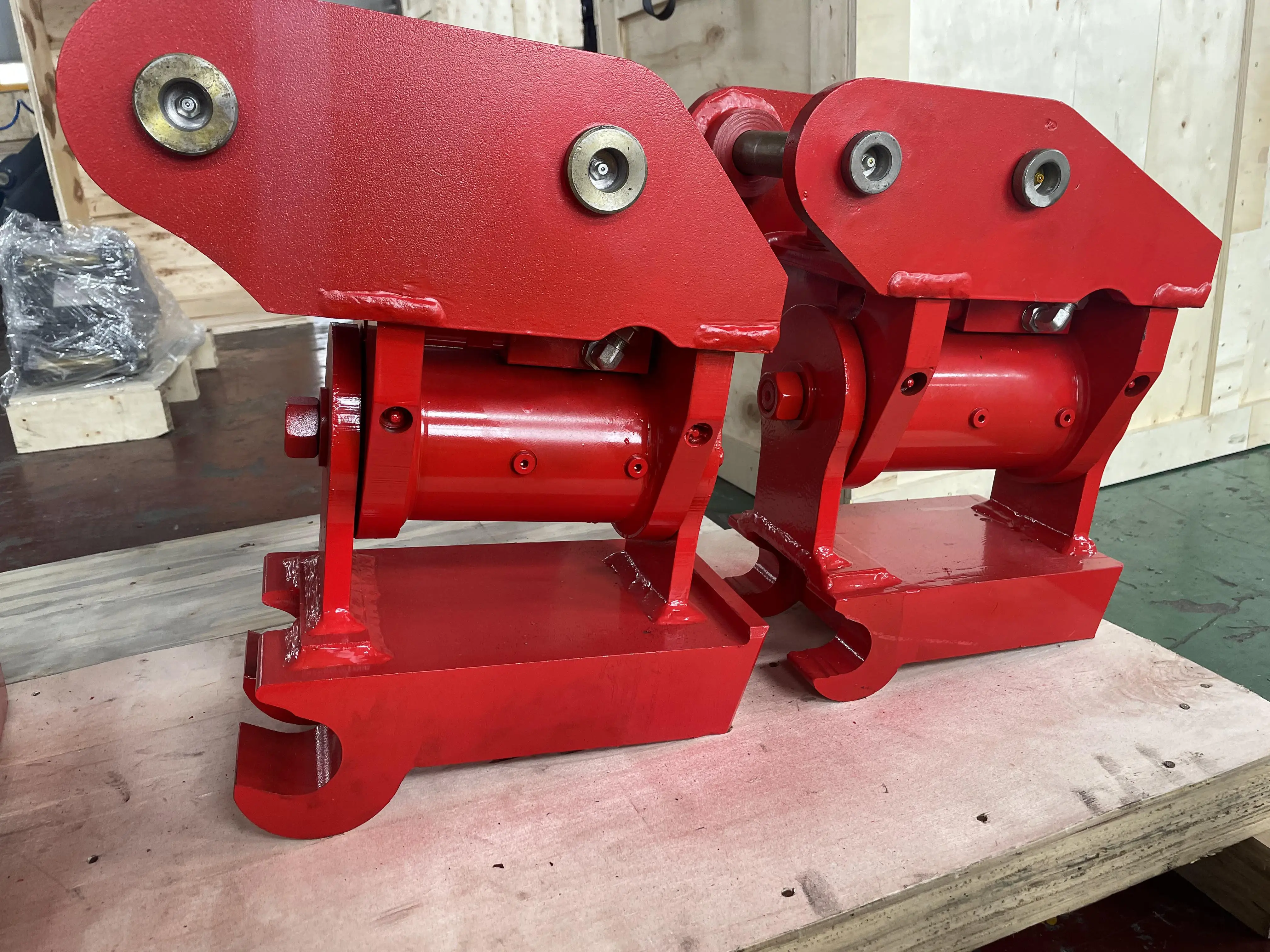 1-10t Excavator Power Tilt Hydraulic Quick Coupler - 180° Rotation