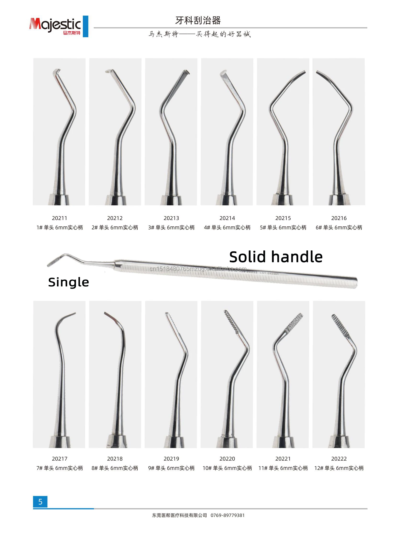 Wholesale Dental Scaling Tools Periodontal Subgingival Cleaning Scalers ...