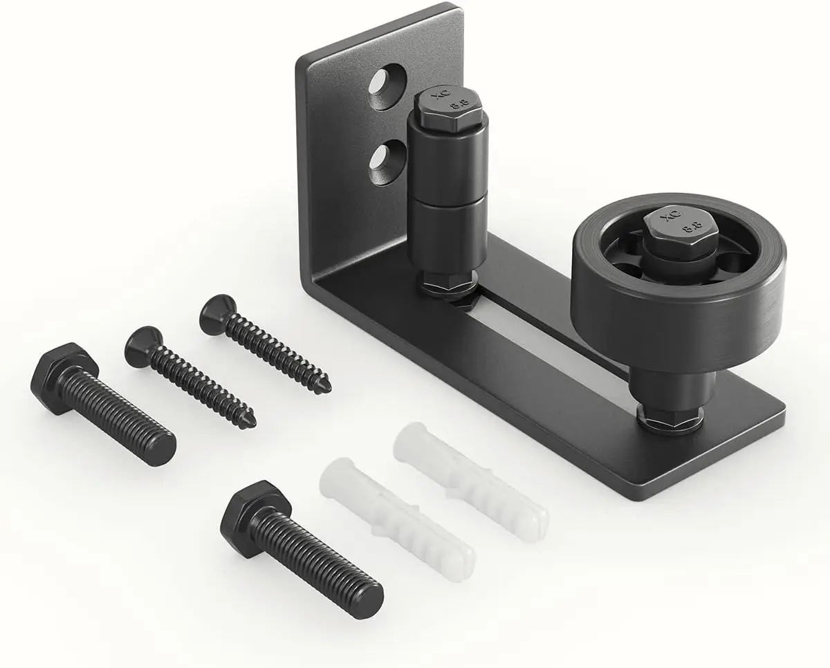 Sliding Barn Door Floor Guide Adjustable Roller Fixed Roller Barn Door ...