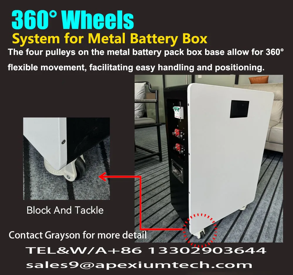 30kw 600AH Lithium Ion Battery Pack 300Ah 200Ah Wall Mounted Moveable ...