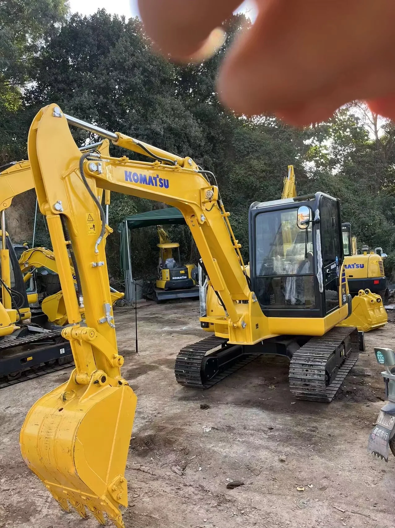 Japan Original 5 Ton Komatsu Pc56 Excavator Komatsu Pc56 Crawler ...