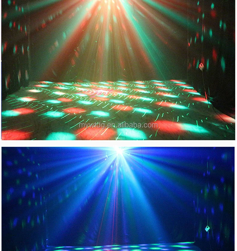 KTV Bar Club Light - RGB LED Disco Strobe Party Sound Lights