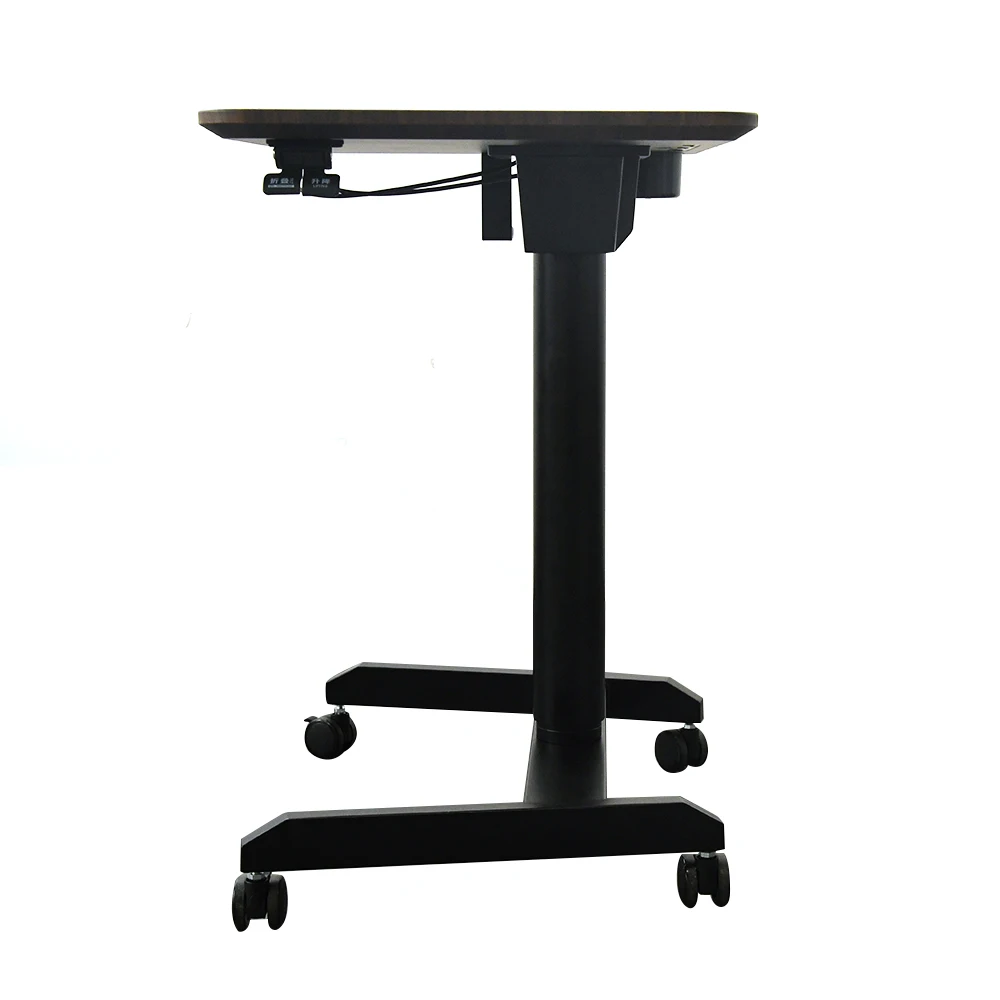 Portable Desk Pneumatic Gas Spring Lift Standing Desk Adjustable ...