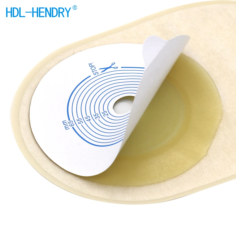 Factory Supply Ostomy Care One-piece Hydrocolloidal Bottom Plate Can ...
