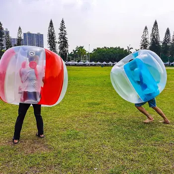 Outdoor Inflatable Human Sumo Wearable Body Bubble Zorb Ball Soccer ...