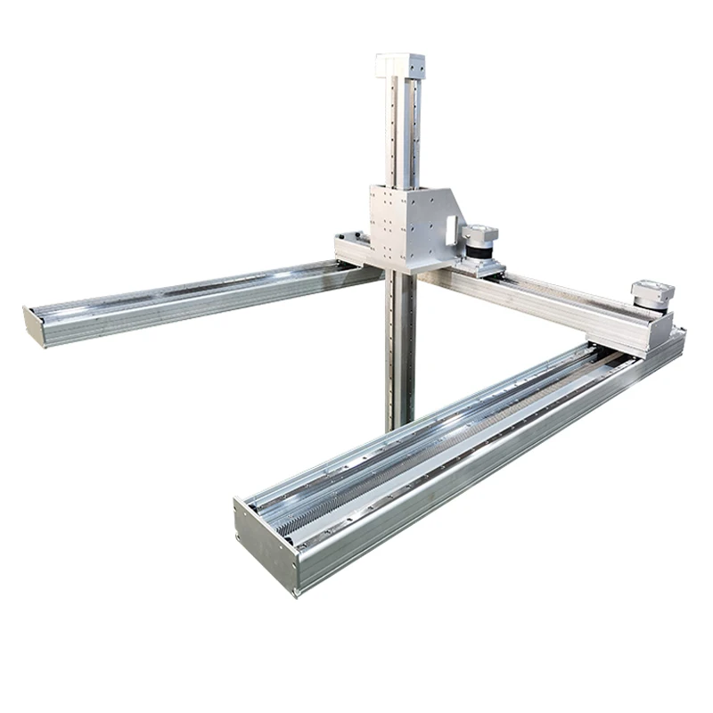 Cartesian Robot CNC Linear Guideway 3-Axis Gantry Robot XYZ Linear ...