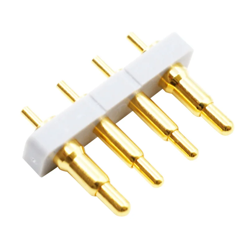 4 pin spring loaded POGO pin connector
