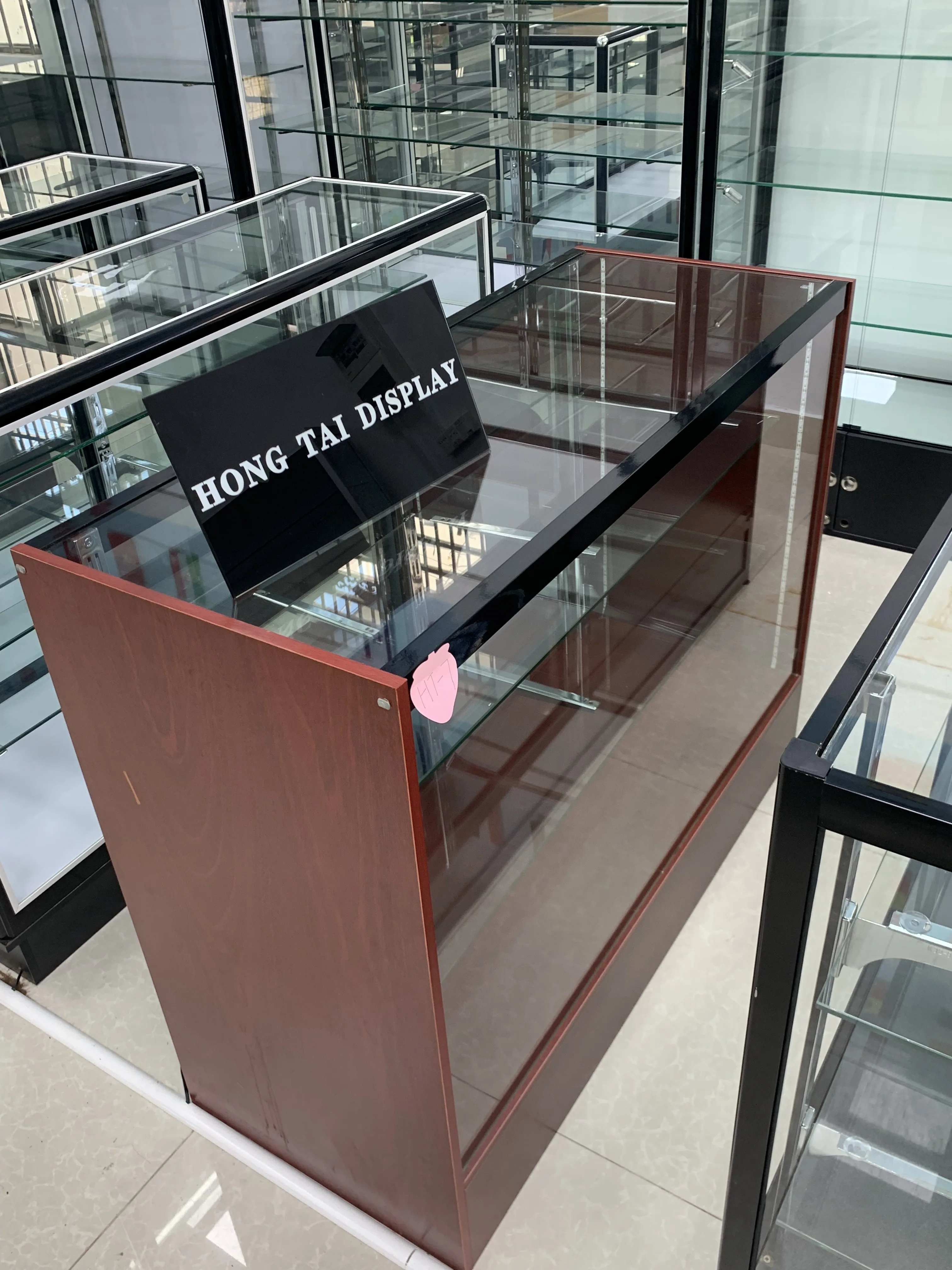HongTai Wooden showcase and Glass Showcase Display Genre-Specific for ...