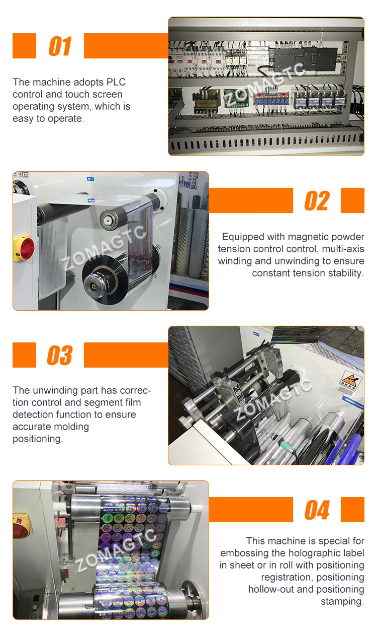 Holograms Production Security Sticker Flex Printing Machine