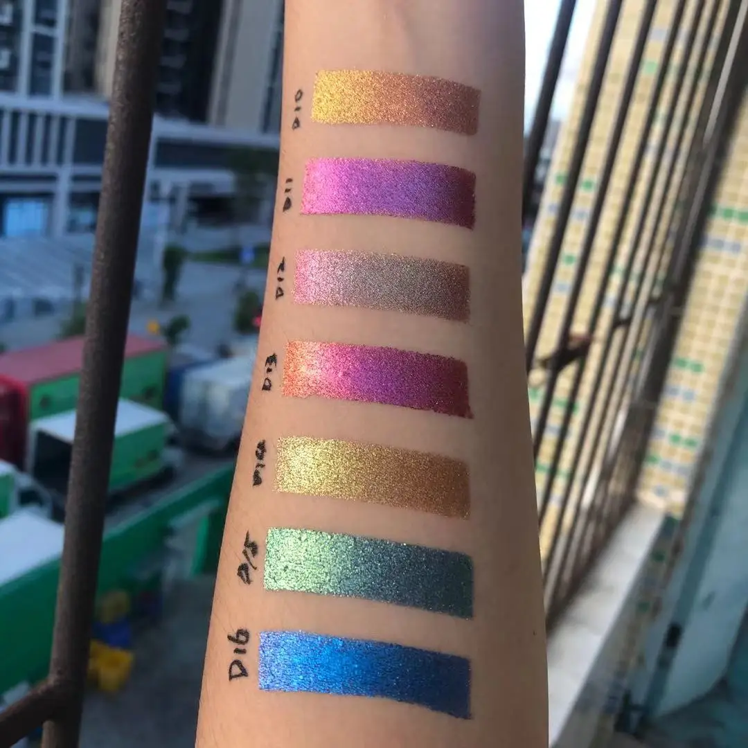 Multichrome Eyeshadow - High Pigment, Waterproof, Colorful