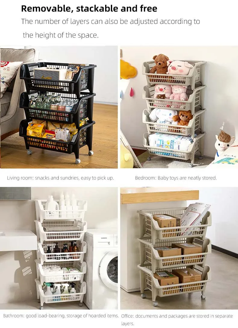 SHIMOYAMA Storage Baskets - Organize Your Kitchen Efficiently