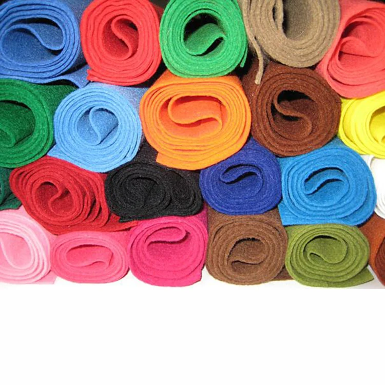 Recycled Polyester Felt Wool Waterproof 9mm 5mm 2mm 1.8mm Anti-Static ...