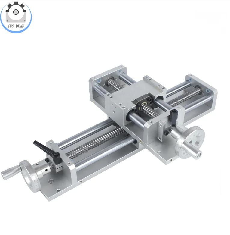 Manual Hand Wheel Position Counter - Linear Bearing Stroke 100-500mm