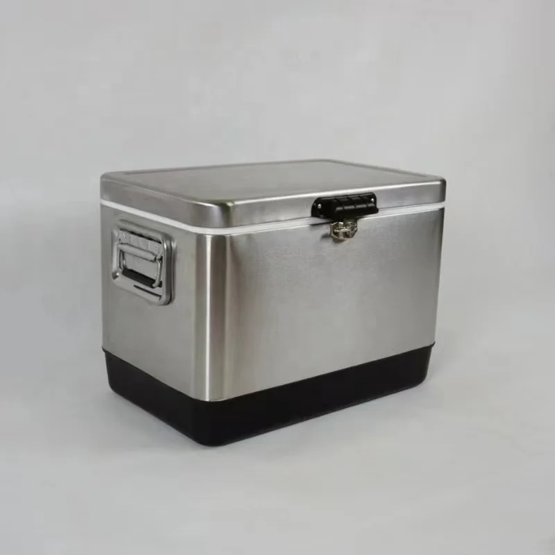Custom Branded Vintage 54 Qt Stainless Steel Cooler