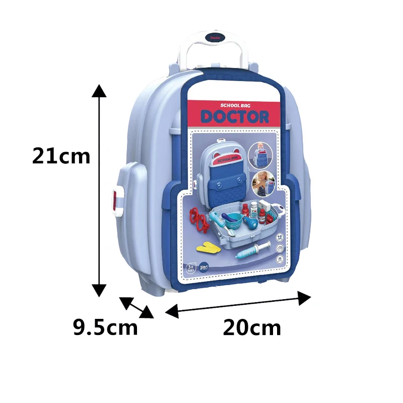 Girls Role Play Toy Doctor Set Preschool Kids Doctor Medical Play Kit ...