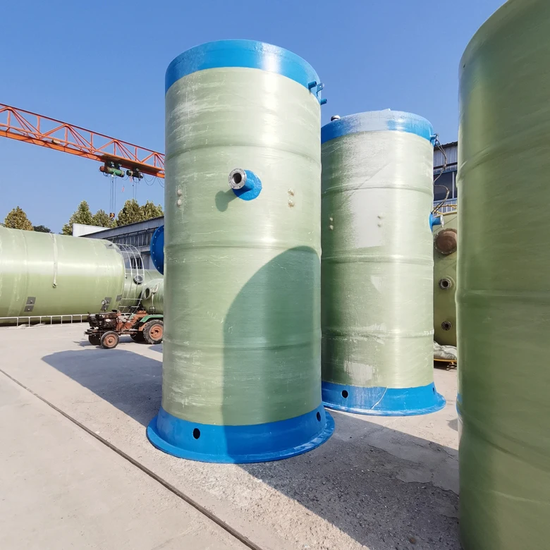Frp Integrated Prefabricated Pump Station For Water Lifting - Buy Frp ...