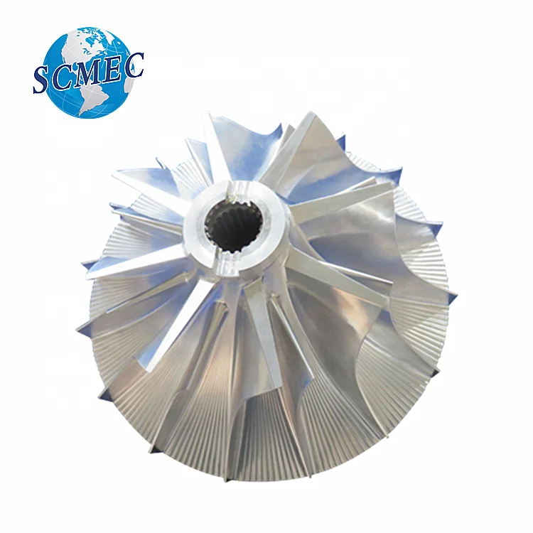 Super Alloy Compressor Impeller Turbocharger Compressor Impeller ...