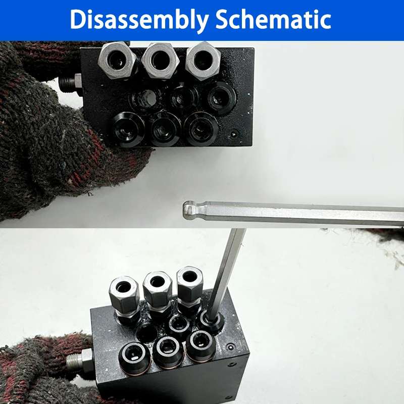 Ssvd 6-22 Way Adjustable Progressive Divider Valve Metering Devices ...