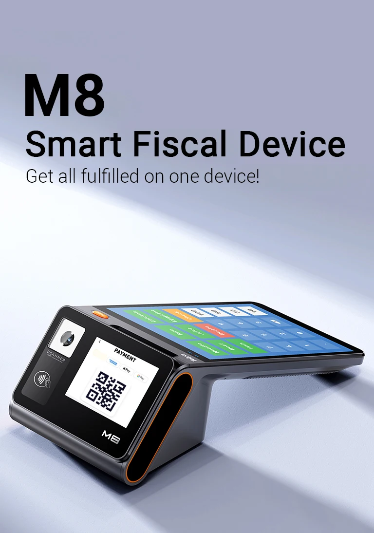 M8 Electronic Fiscal Device - Dual Screen POS Systems