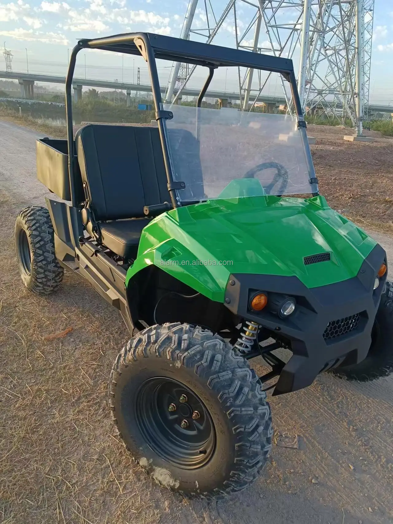 Electrical Go Kart Hunting Farm Vehicle Utv Car 20kw Motor - Buy ...