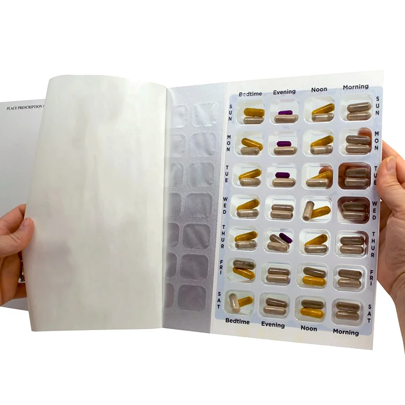 Alibaba.com: Monthly Pill Organizer Cold Seal Blister Cards, Disposable ...