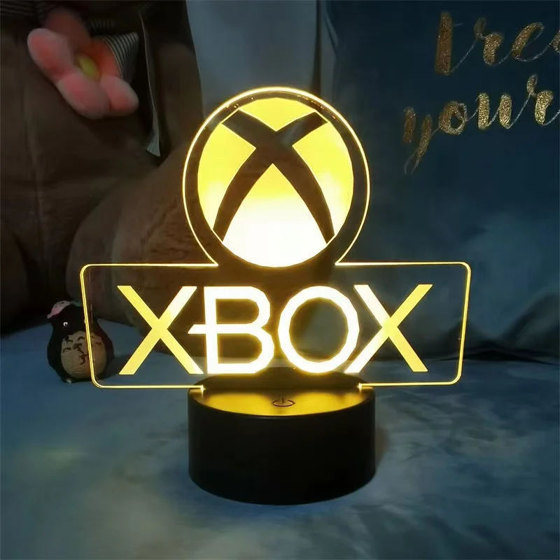 3D Night Light - Customized LED Game Room Desktop Lamp