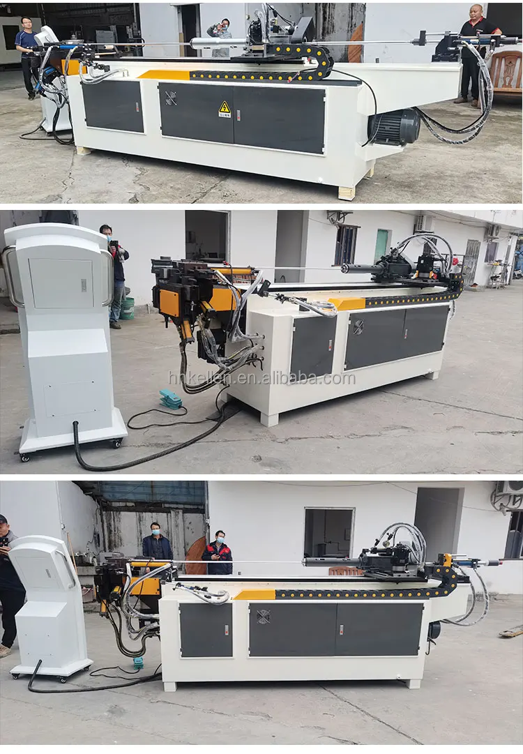 Hydraulic Pipe Bender CNC Small Pipe Bending Machine Iron Bender ...