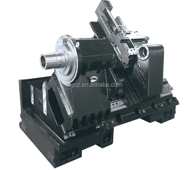 Iht625ms Horizontal Slant Bed Double Spindle Cnc Lathe Machine Center ...