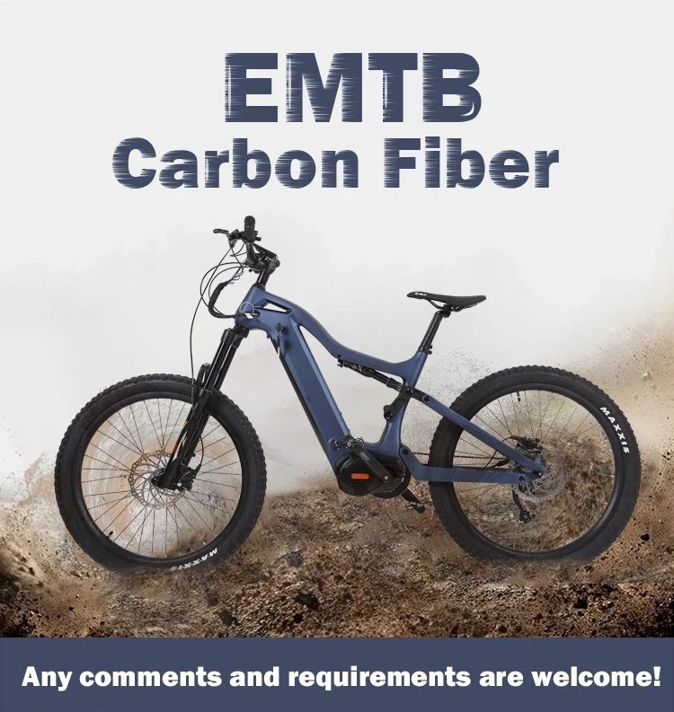 Bafang M620 1000W Full Suspension 29er Electric Mountain Bike - Carbon ...